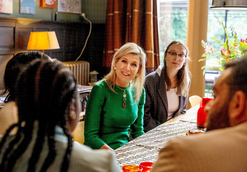 Queen Maxima Opens Dushi House in Waalwijk — Royal Portraits Gallery