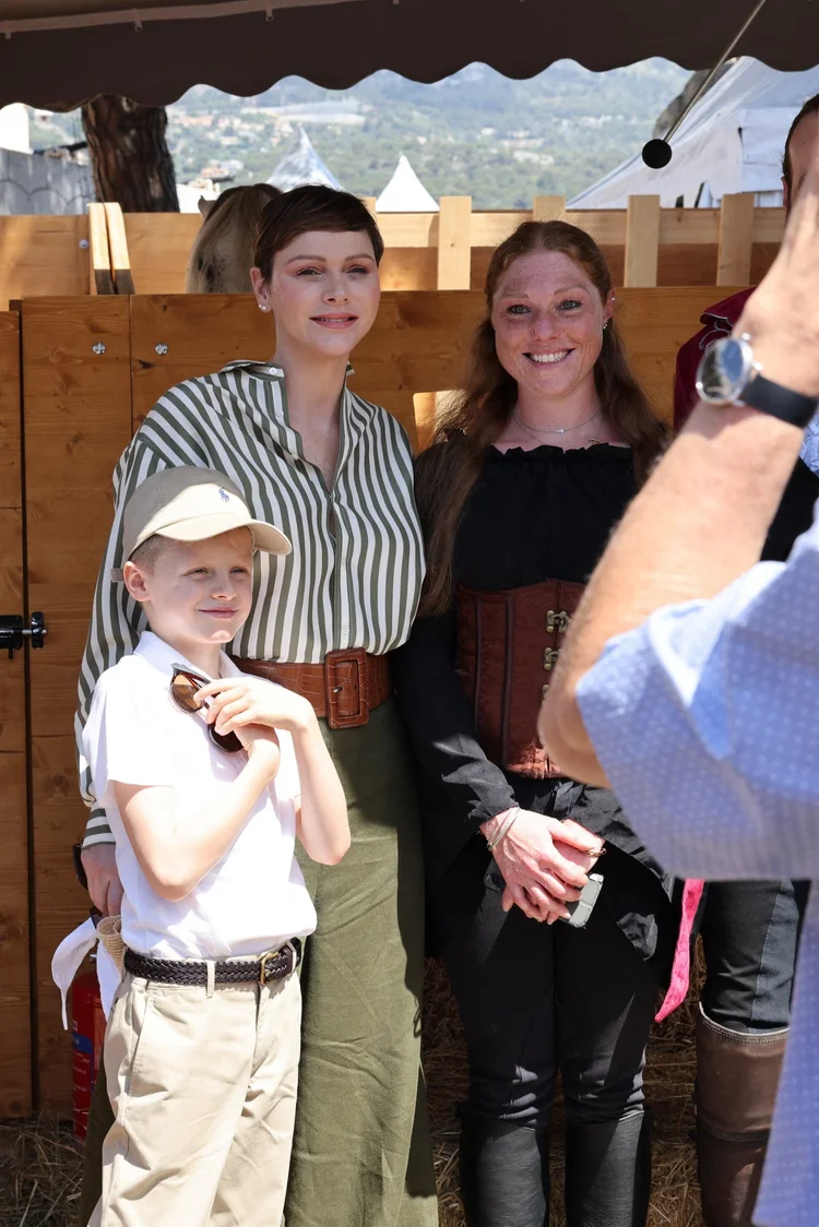 The Princely Family of Monaco Attend Grimaldi Historical Sites Festival ...