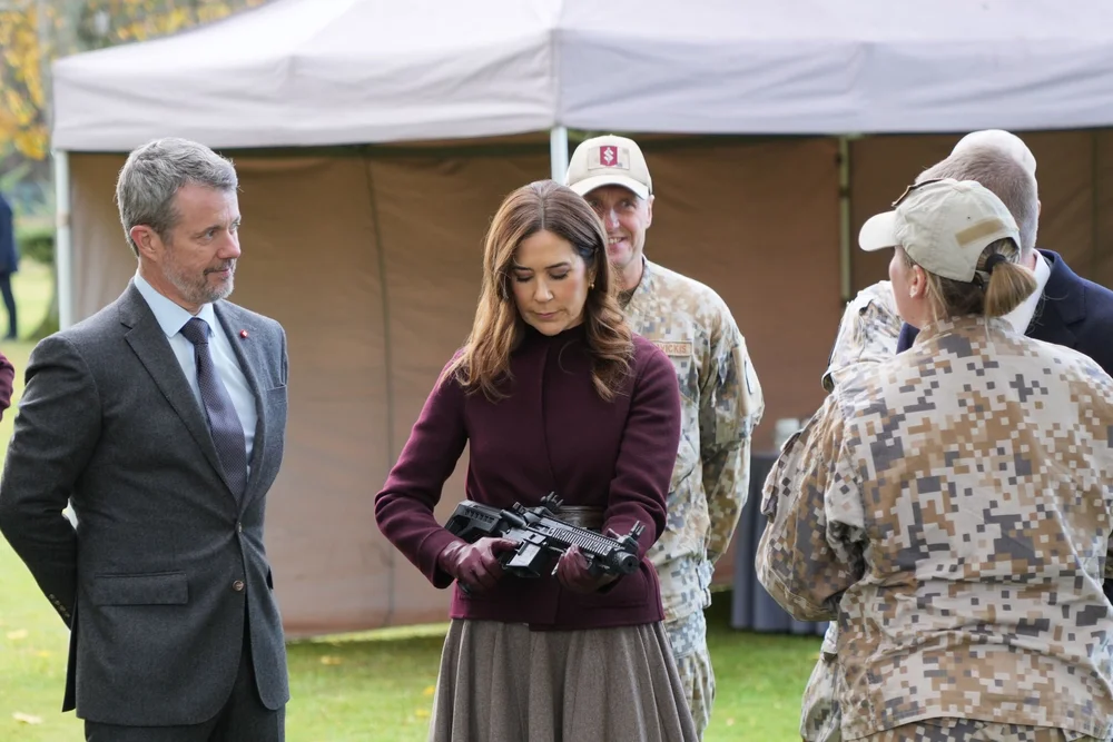 The King and Queen of Denmark Visit Adazi Military Base — Royal ...