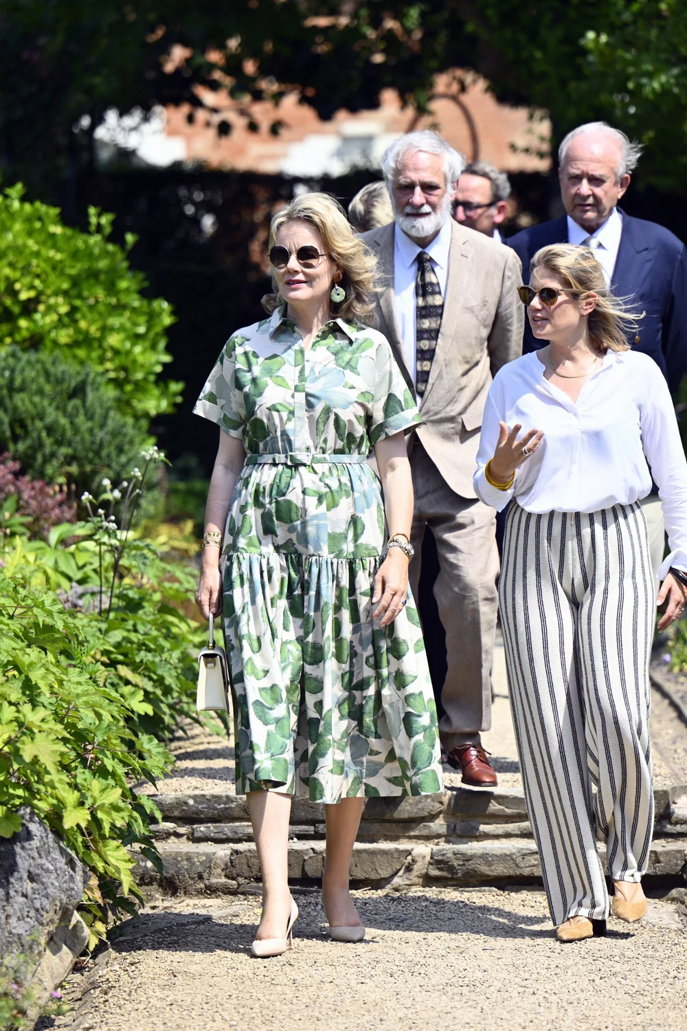 Queen Mathilde Visits van Buuren Museum & Gardens in Uccle — Royal ...