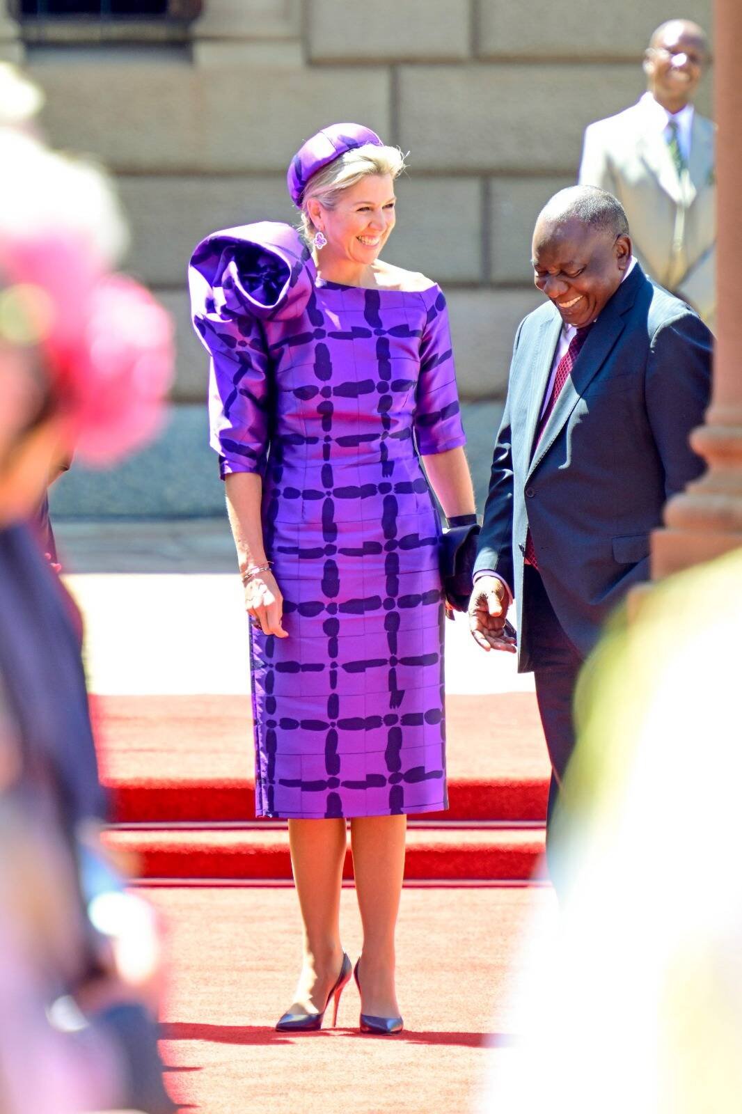 The King and Queen of the Netherlands Attend Official Welcome Ceremony ...