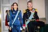 The Crown Prince and Crown Princess of Denmark Attend the 2024 New Year Reception for Diplomatic ...