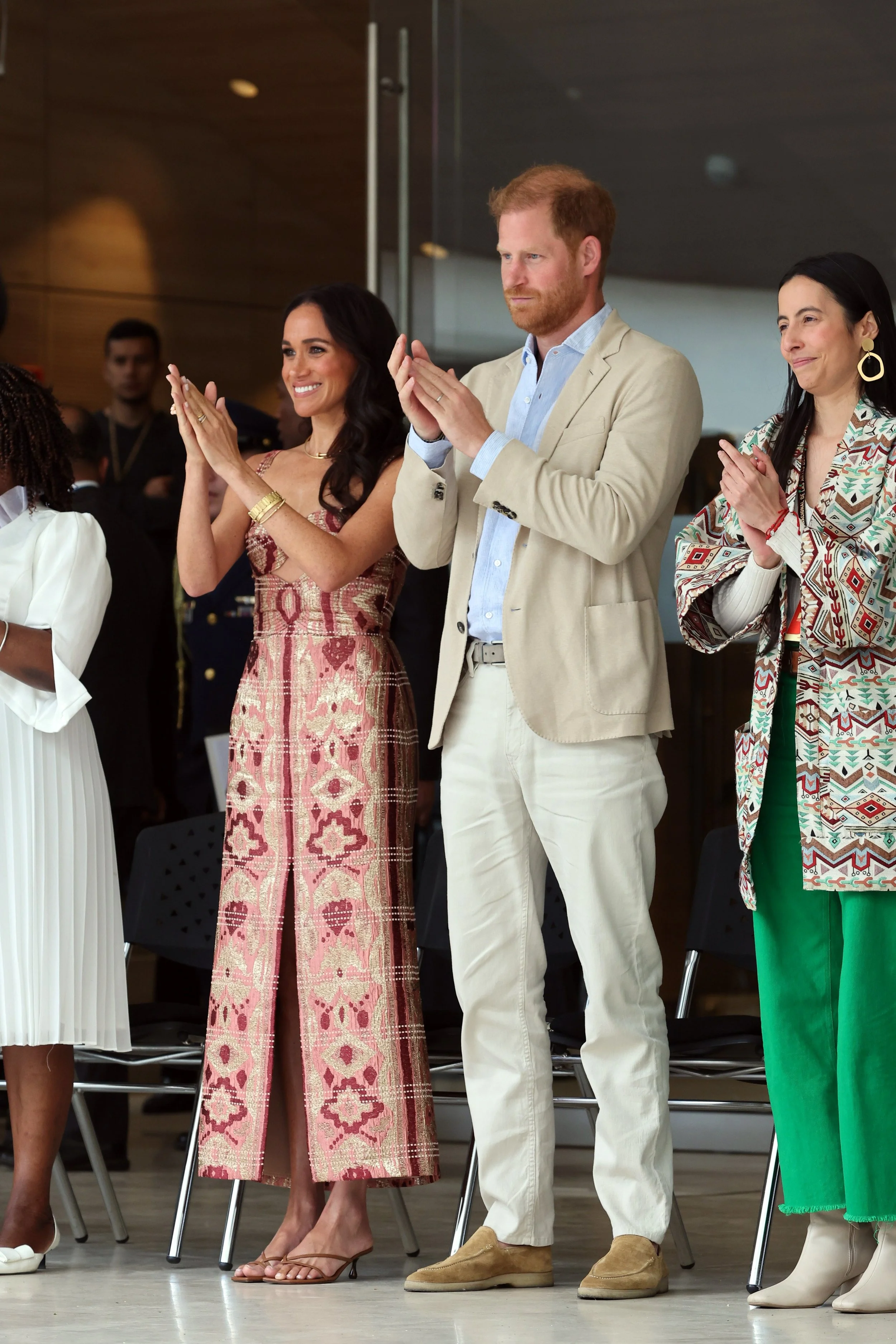 The Duke and Duchess of Sussex Visit Centro Nacional de las Artes Delia ...