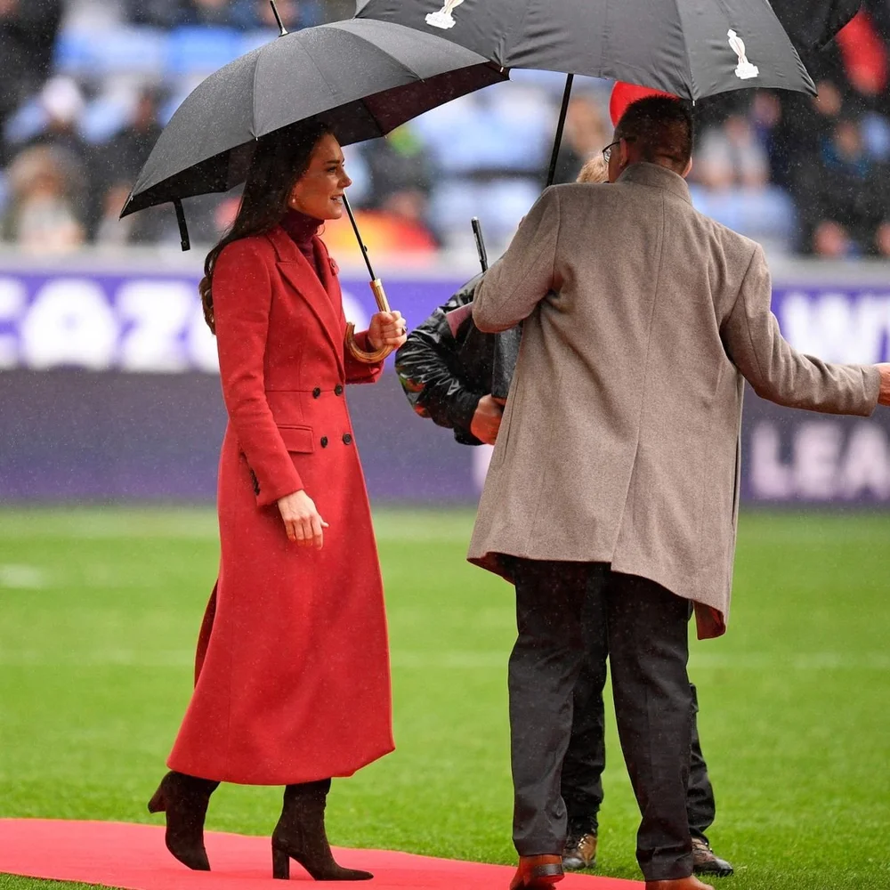 The Princess of Wales Attends Rugby League World Cup Quarter Final in ...