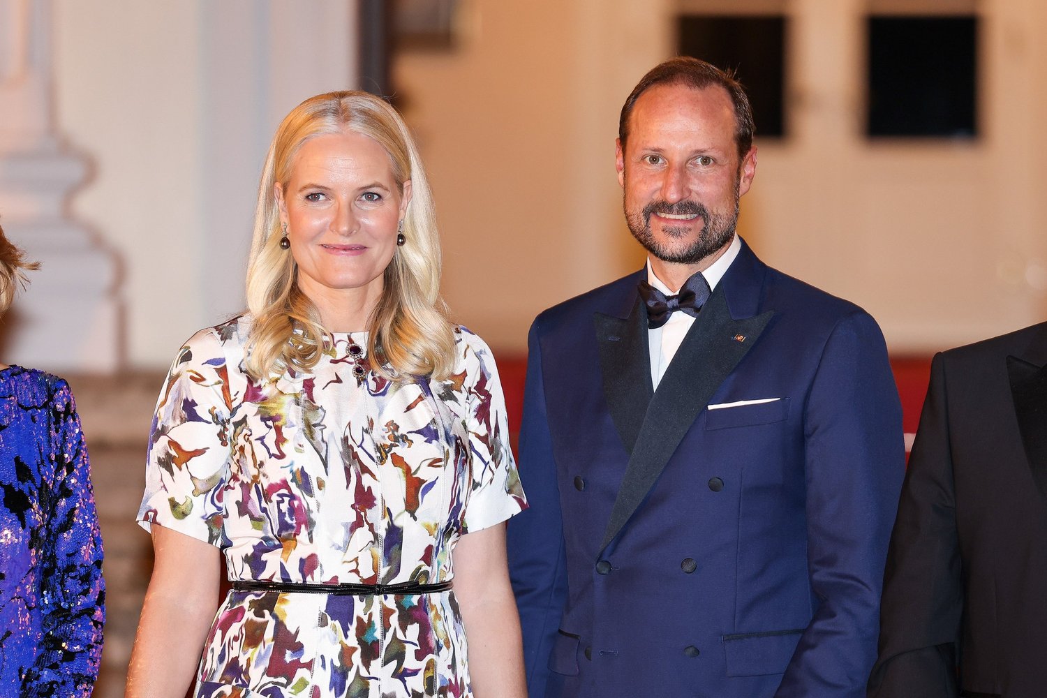 The Crown Prince and Crown Princess of Norway Attend Official Dinner in ...