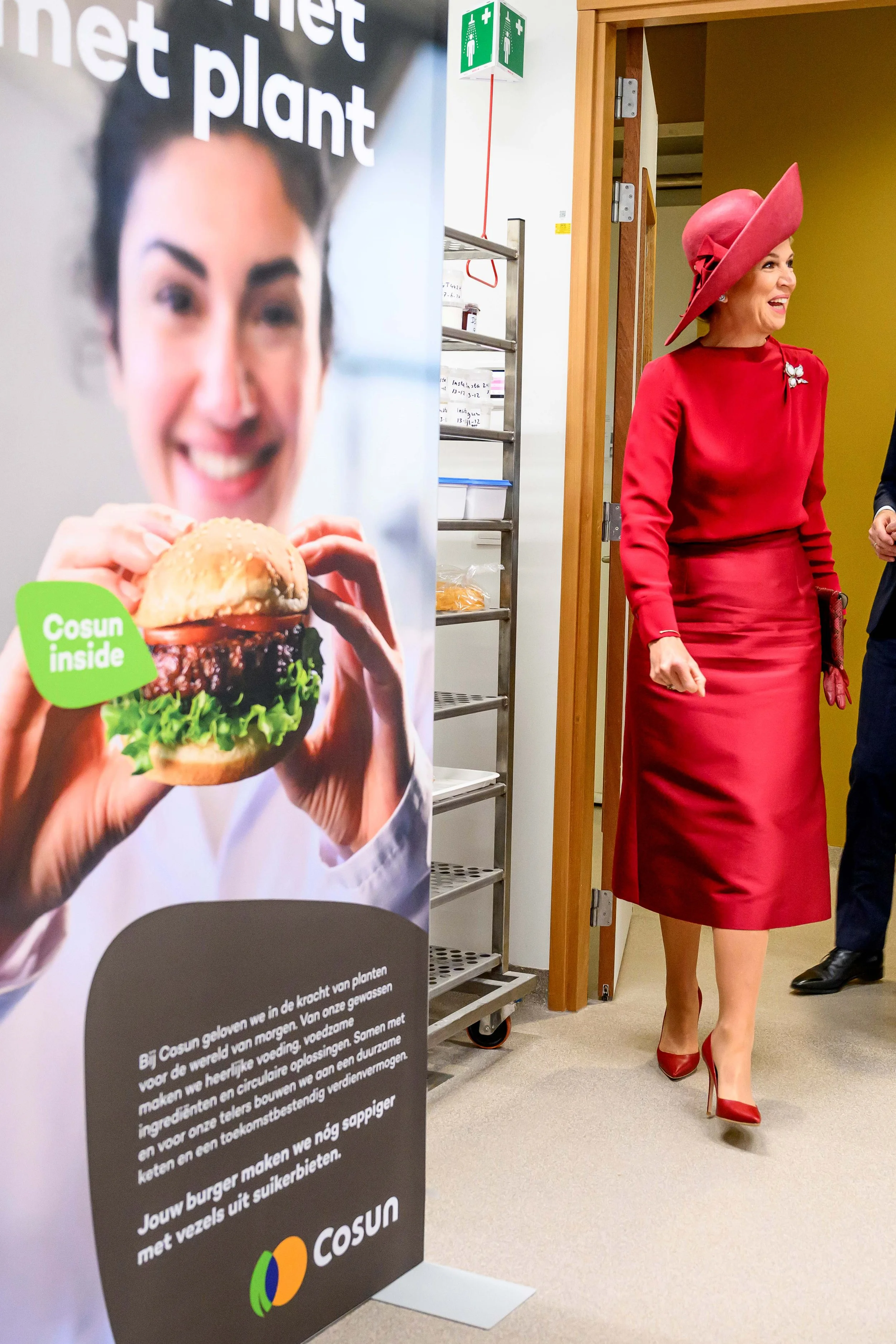 Queen Maxima Visits Royal Cosun in Dinteloord — Royal Portraits Gallery