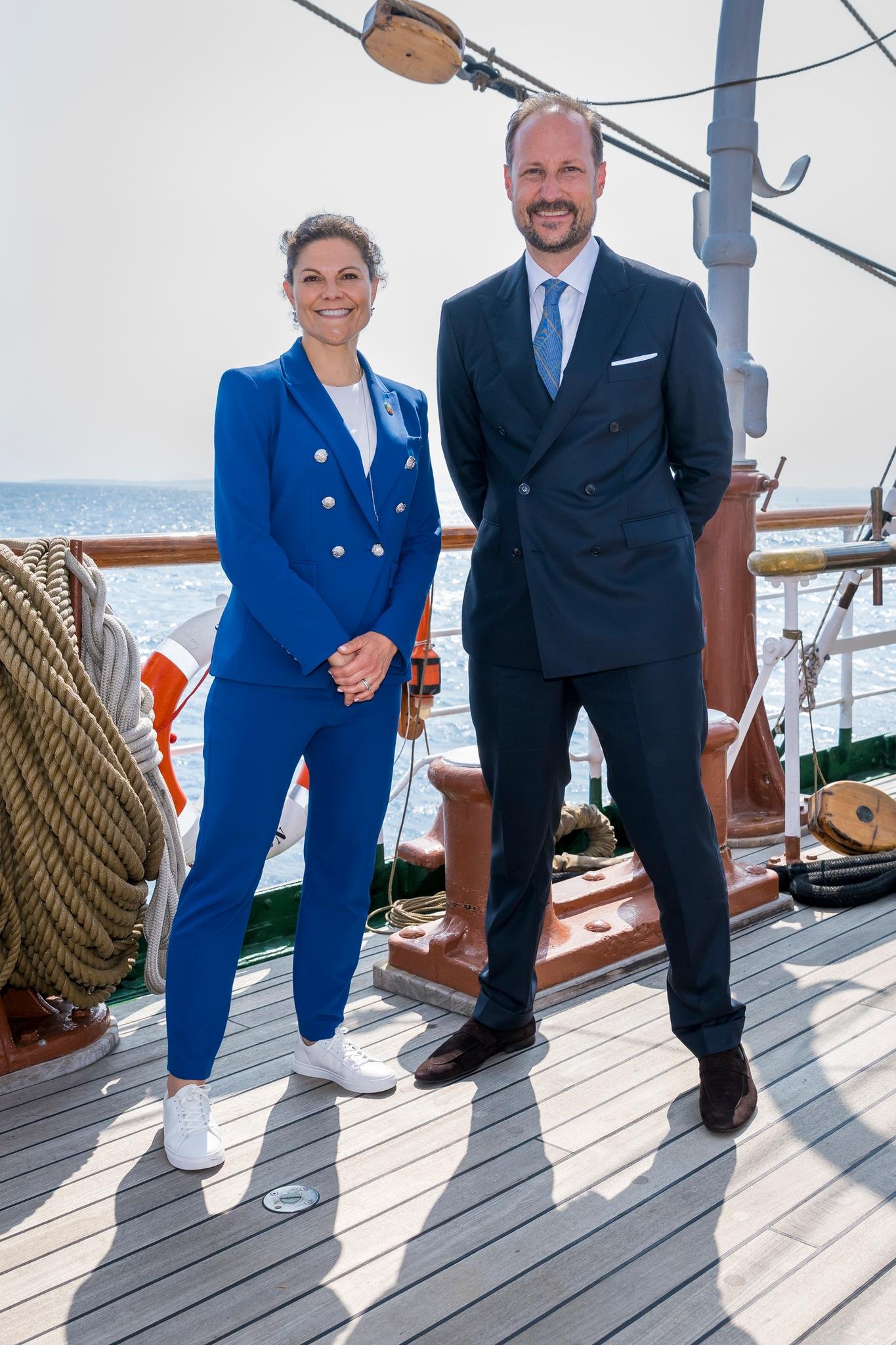 Crown Princess Victoria Attends Blue Economy And Finance Forum in ...