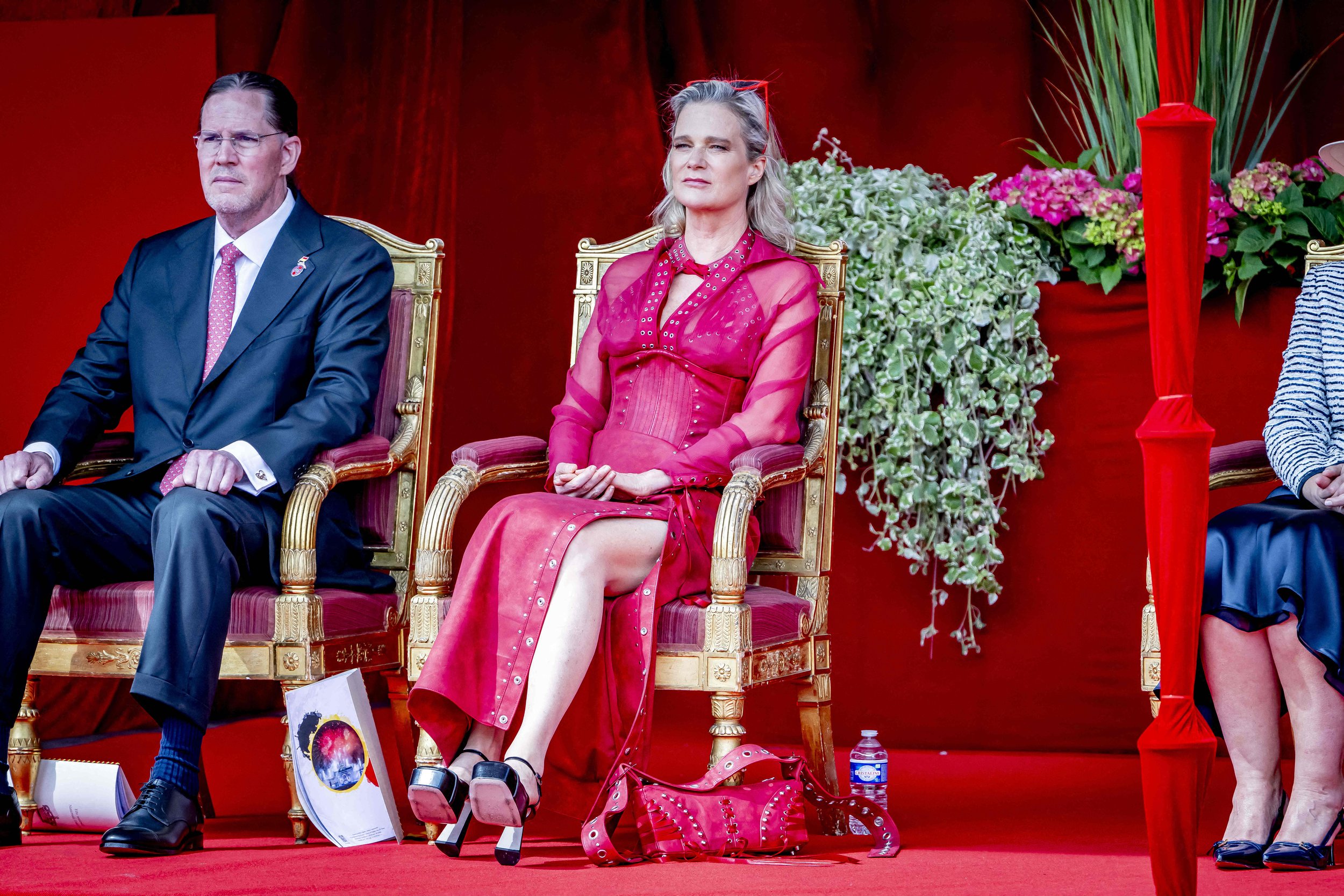 Princess Delphine Attends National Day 2025 Military Parade — Royal ...