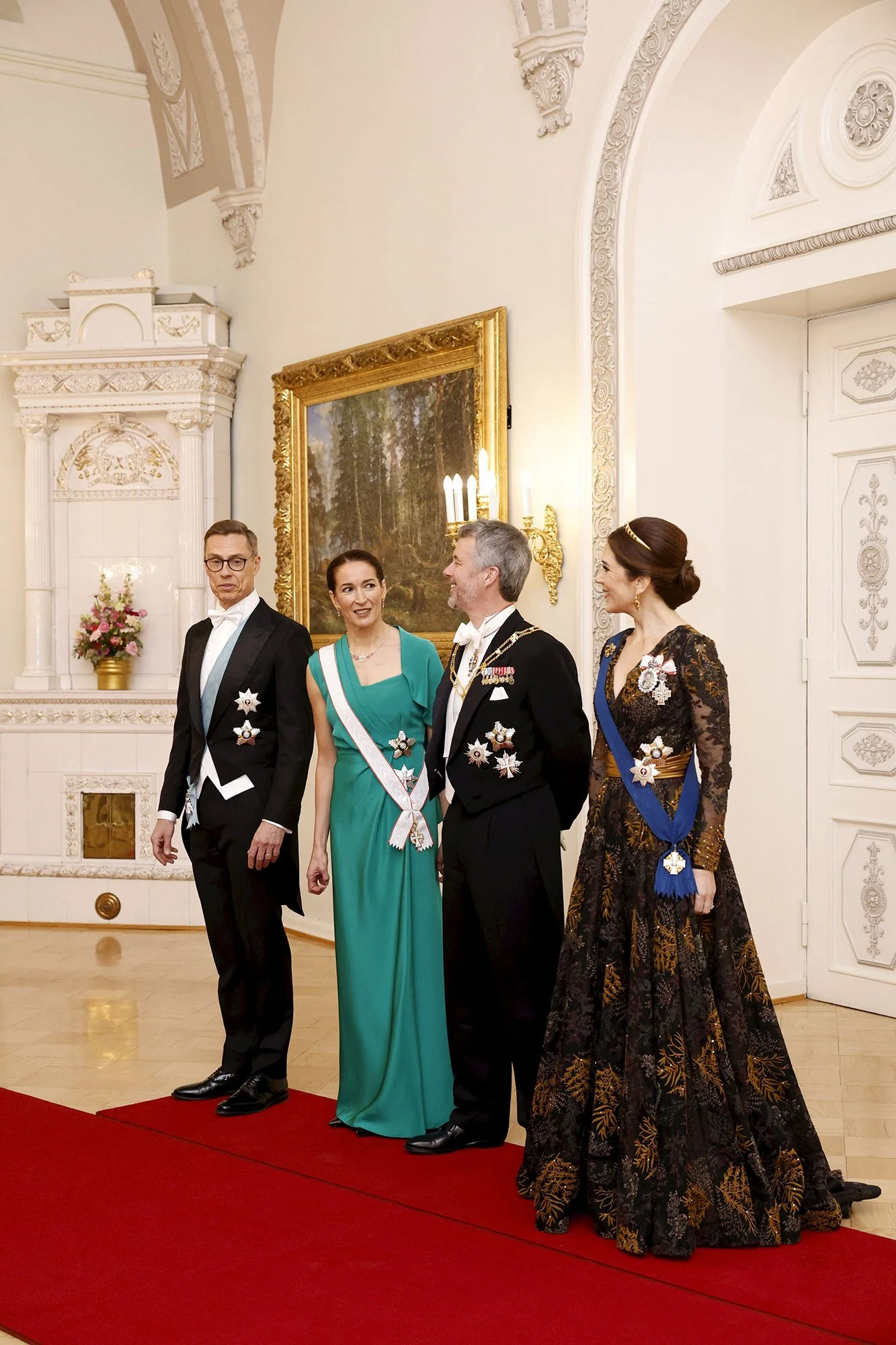 The King and Queen of Denmark Attend State Banquet in Helsinki — Royal ...