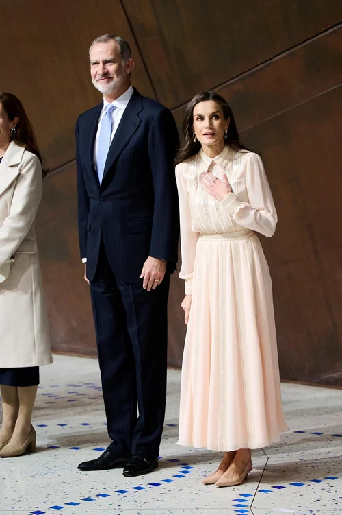 The King and Queen of Spain Attend Il Trittico Premiere in Bilbao ...