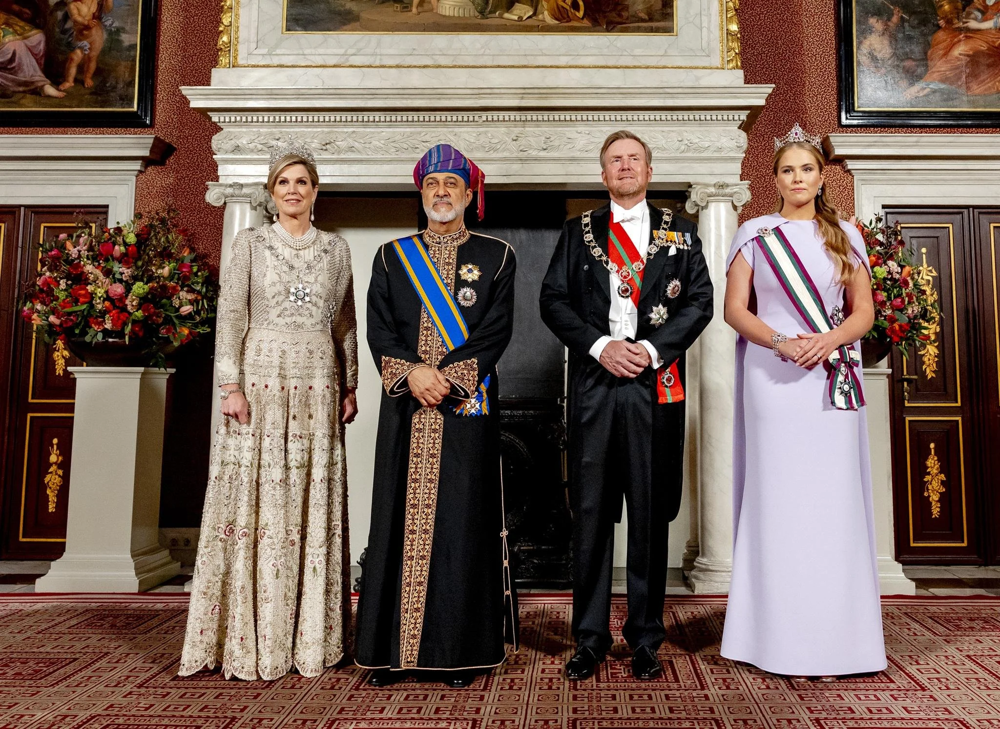The King and Queen of the Netherlands Host State Banquet in Honour of ...