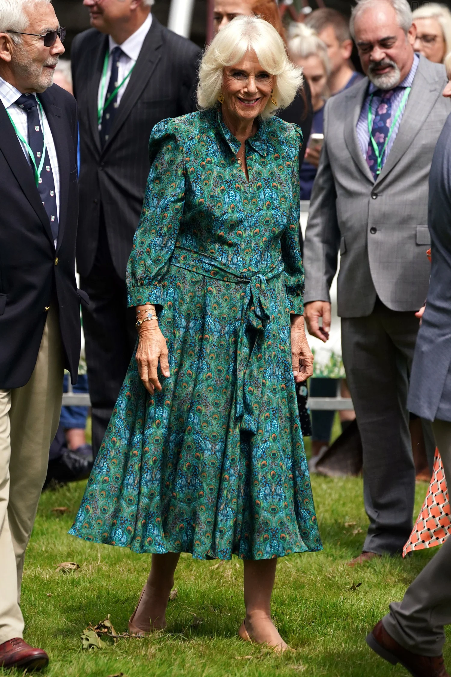 The King and Queen of the United Kingdom Visit Brecon — Royal Portraits ...