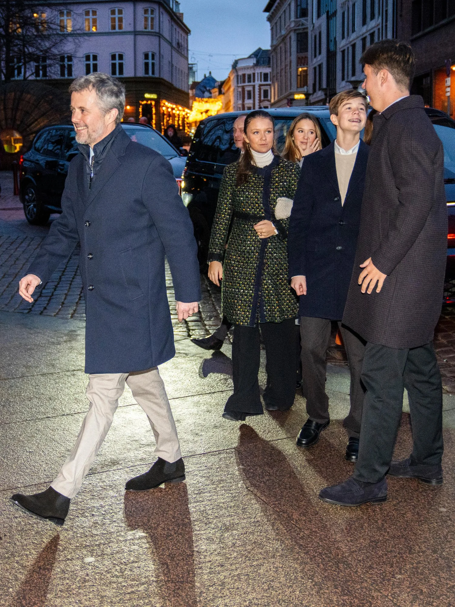 The King and Queen of Denmark Attend Christmas Eve Service in Aarhus ...