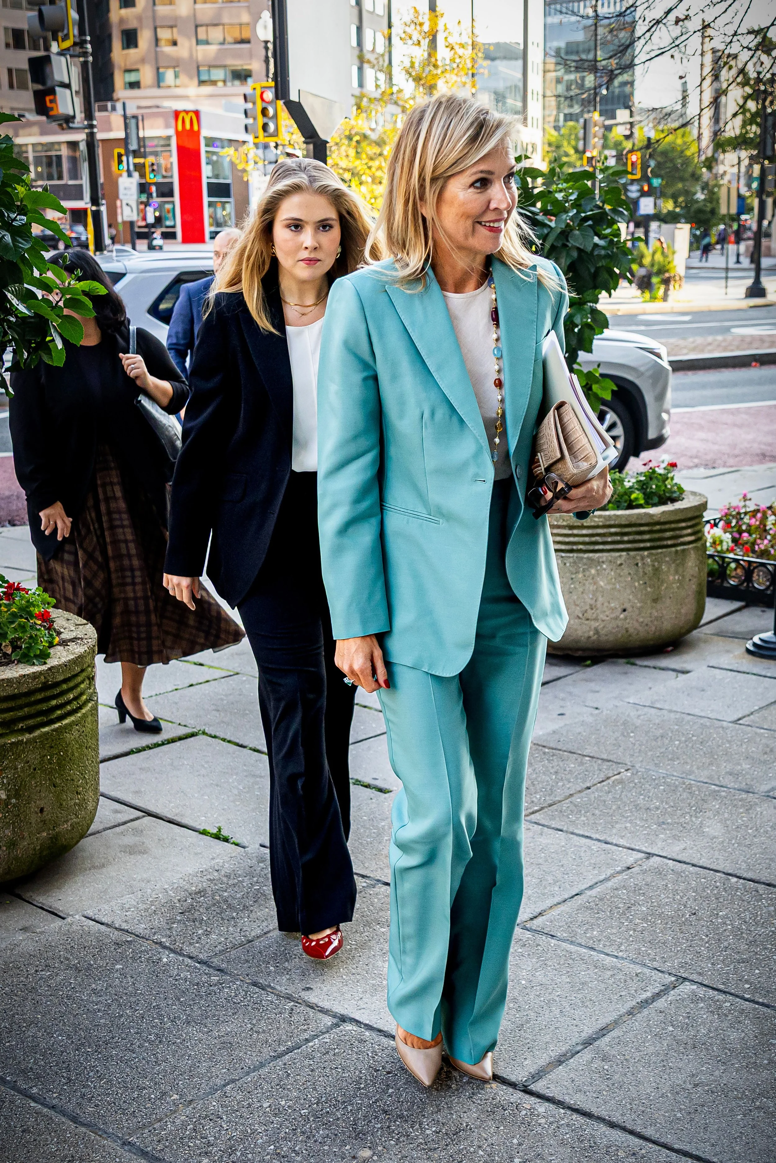 Queen Maxima and the Princess of Orange Visit Inter-American ...