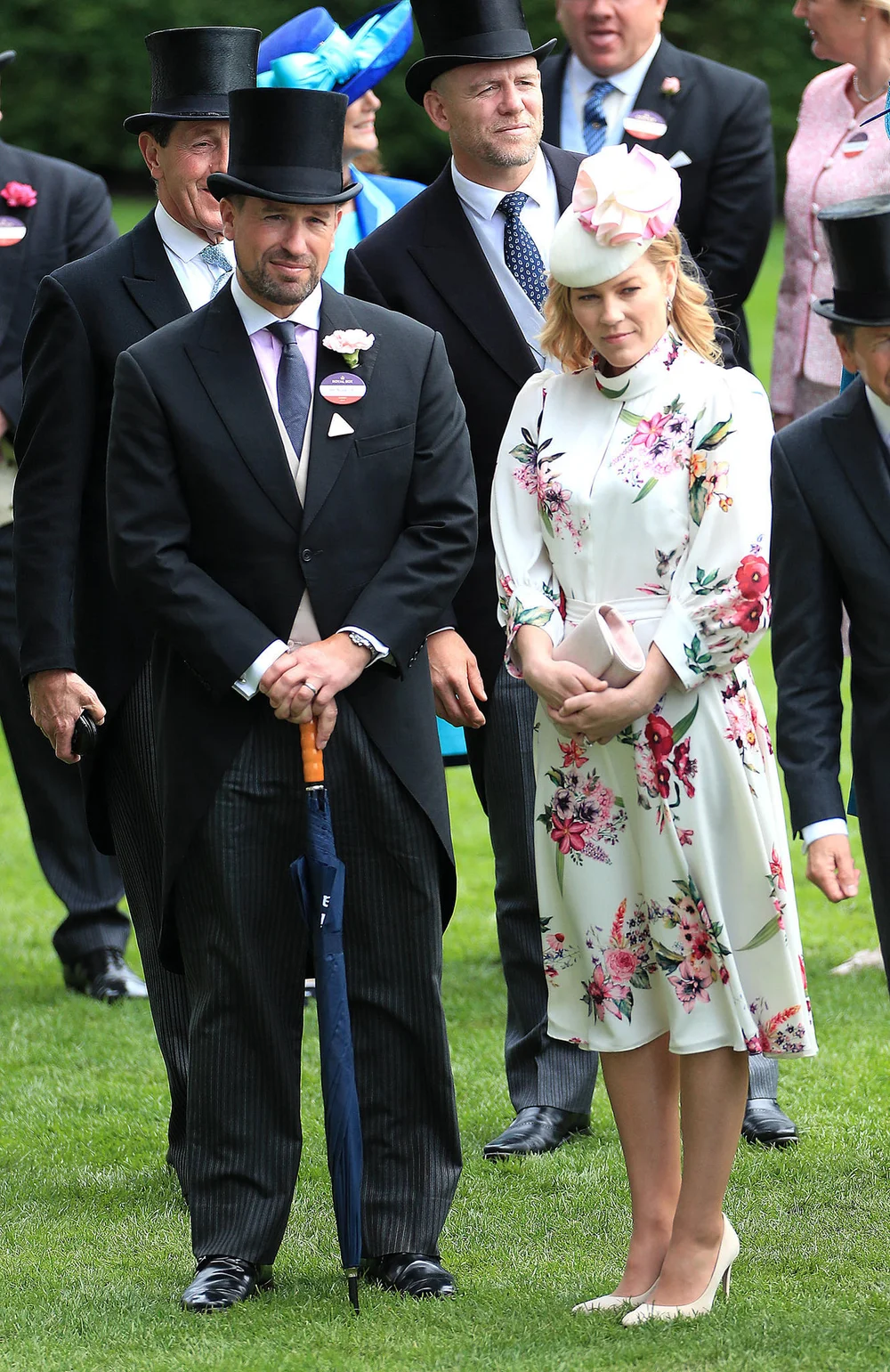 Peter & Autumn Phillips Attend Royal Ascot Day 3 — Royal Portraits Gallery