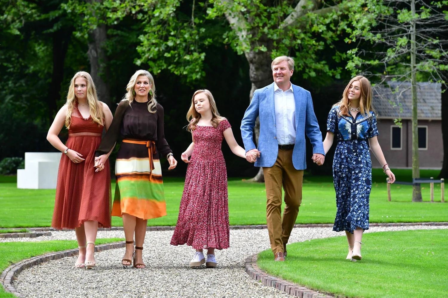 The Royal Family of the Netherlands Pose for Official Summer Photo Call ...