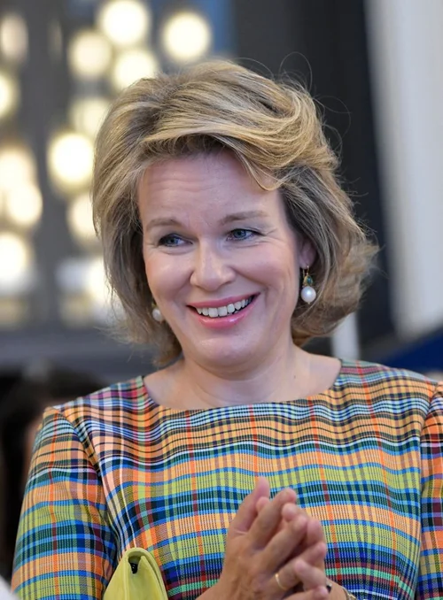 Queen Mathilde Attends 100 Years of Childcare in Belgium Symposium ...