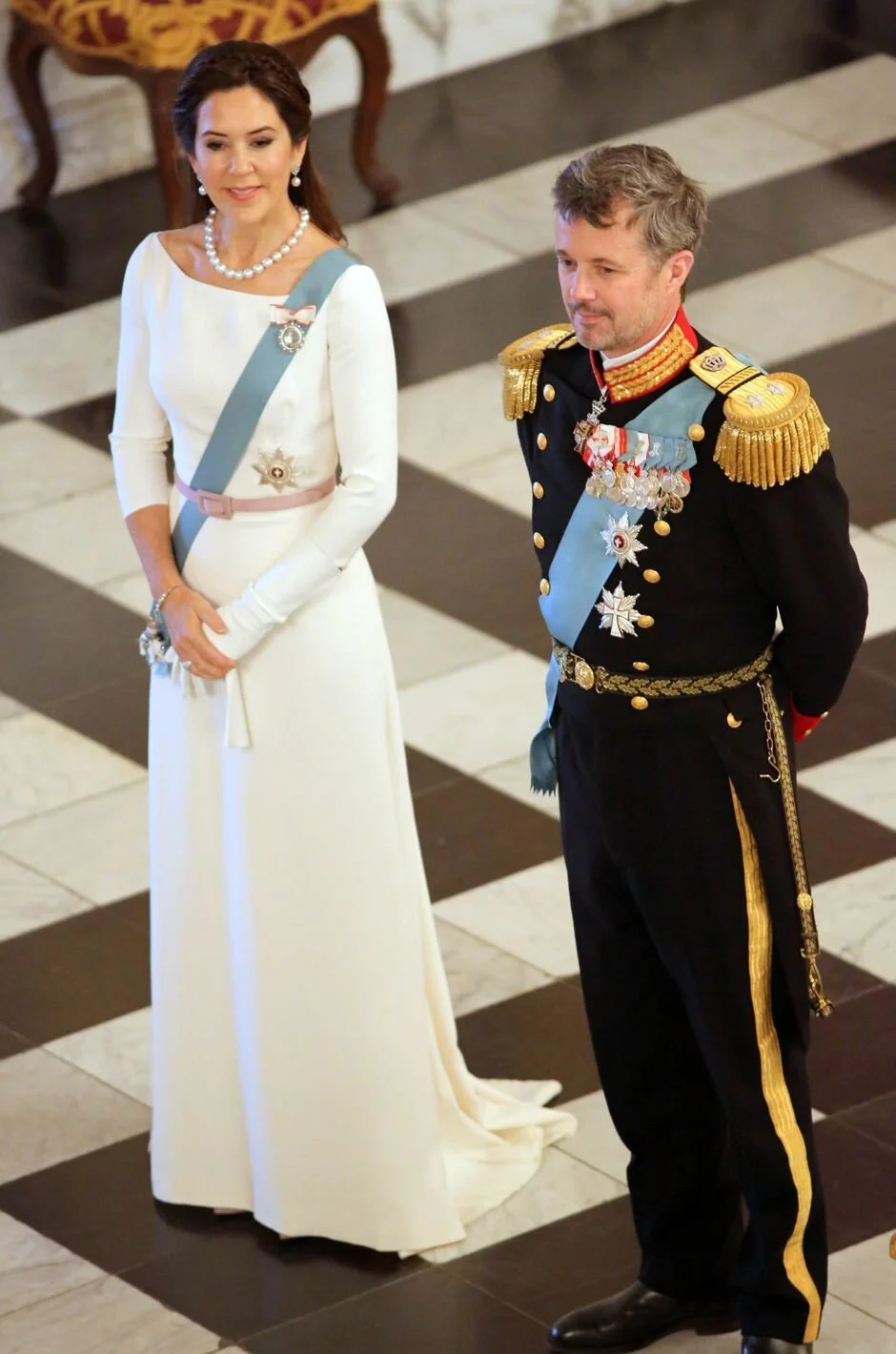The Crown Princely Couple of Denmark Attends New Year Reception 2020 ...