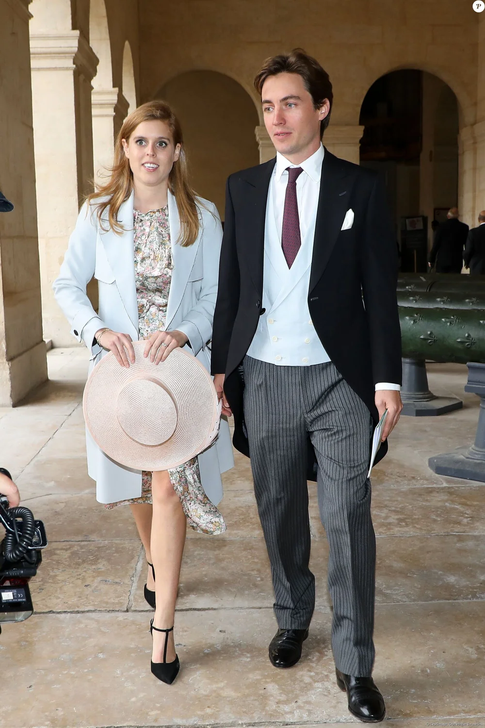 Princess Beatrice Attends Wedding of Prince Jean-Christophe Napoléon ...
