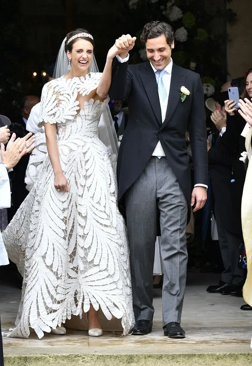 Wedding of Prince Jean-Christophe Napoléon and Countess Olympia von und ...