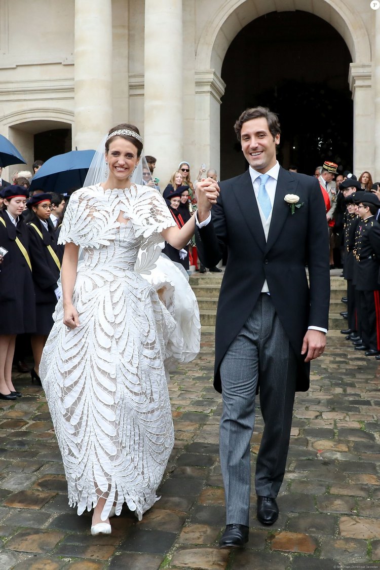 Wedding of Prince Jean-Christophe Napoléon and Countess Olympia von und ...