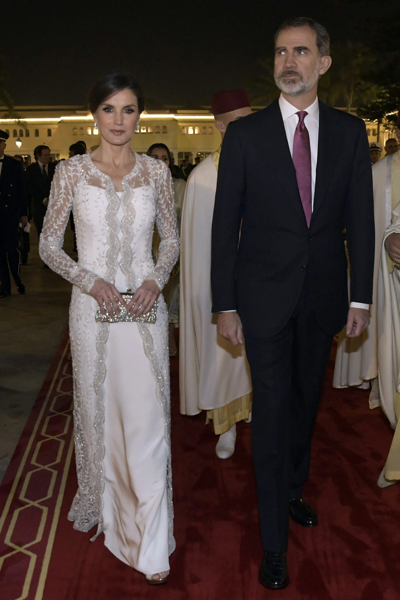 The King of Morocco Hosts Banquet for the King and Queen of Spain ...