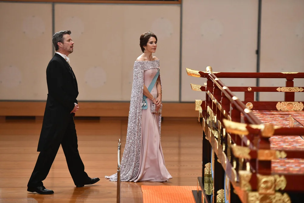 The Crown Princely Couple of Denmark Attends Enthronement Banquet in Tokyo — Royal Portraits Gallery