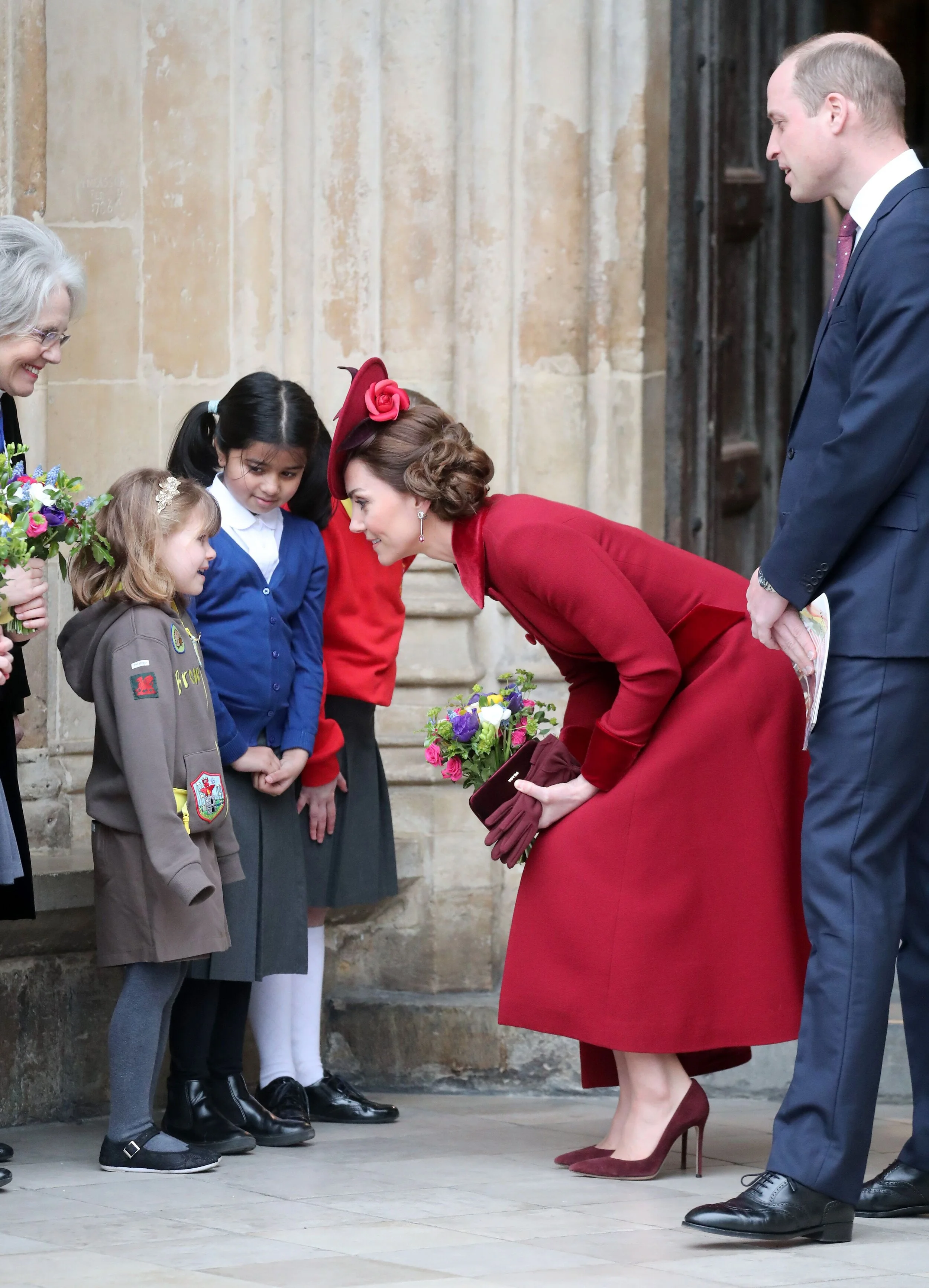 The Duke and Duchess of Cambridge Attend Commonwealth Day Service 2020 ...