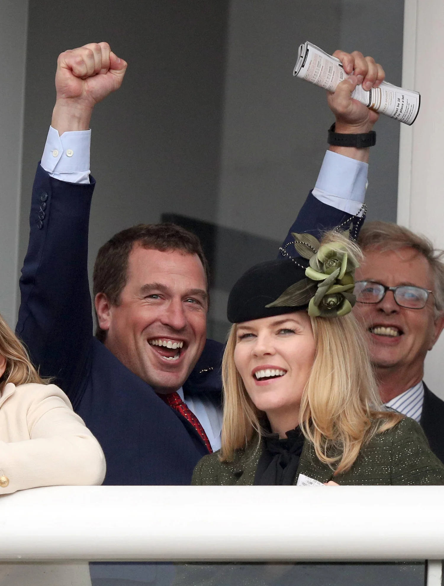 Peter and Autumn Phillips Attend Cheltenham Racecourse 2020 Day 1 ...