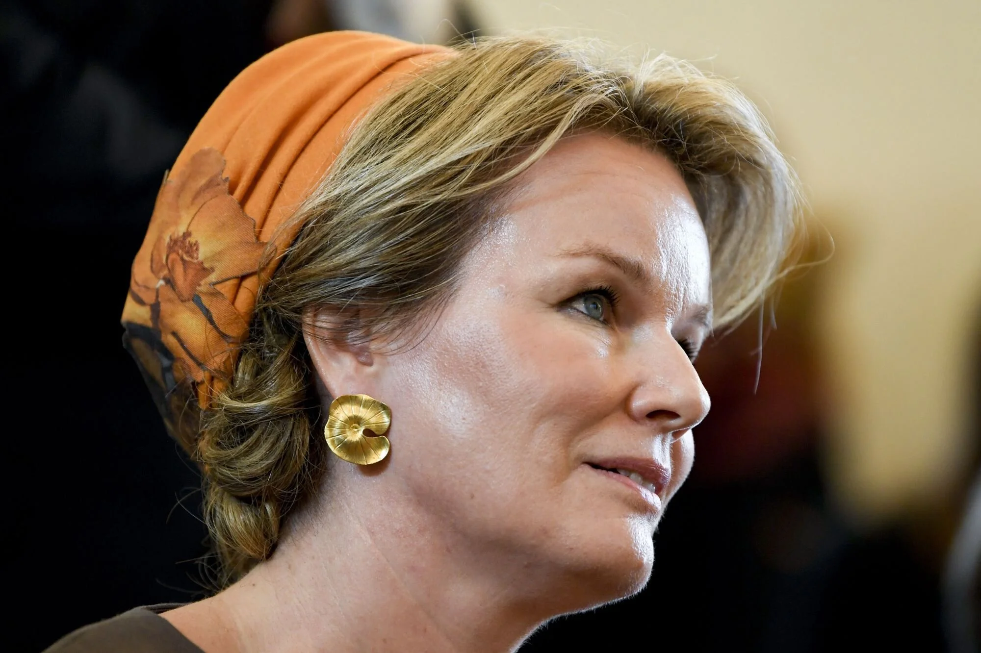 Queen Mathilde and Hereditary Grand Duchess Stéphanie Attend Seminar ...