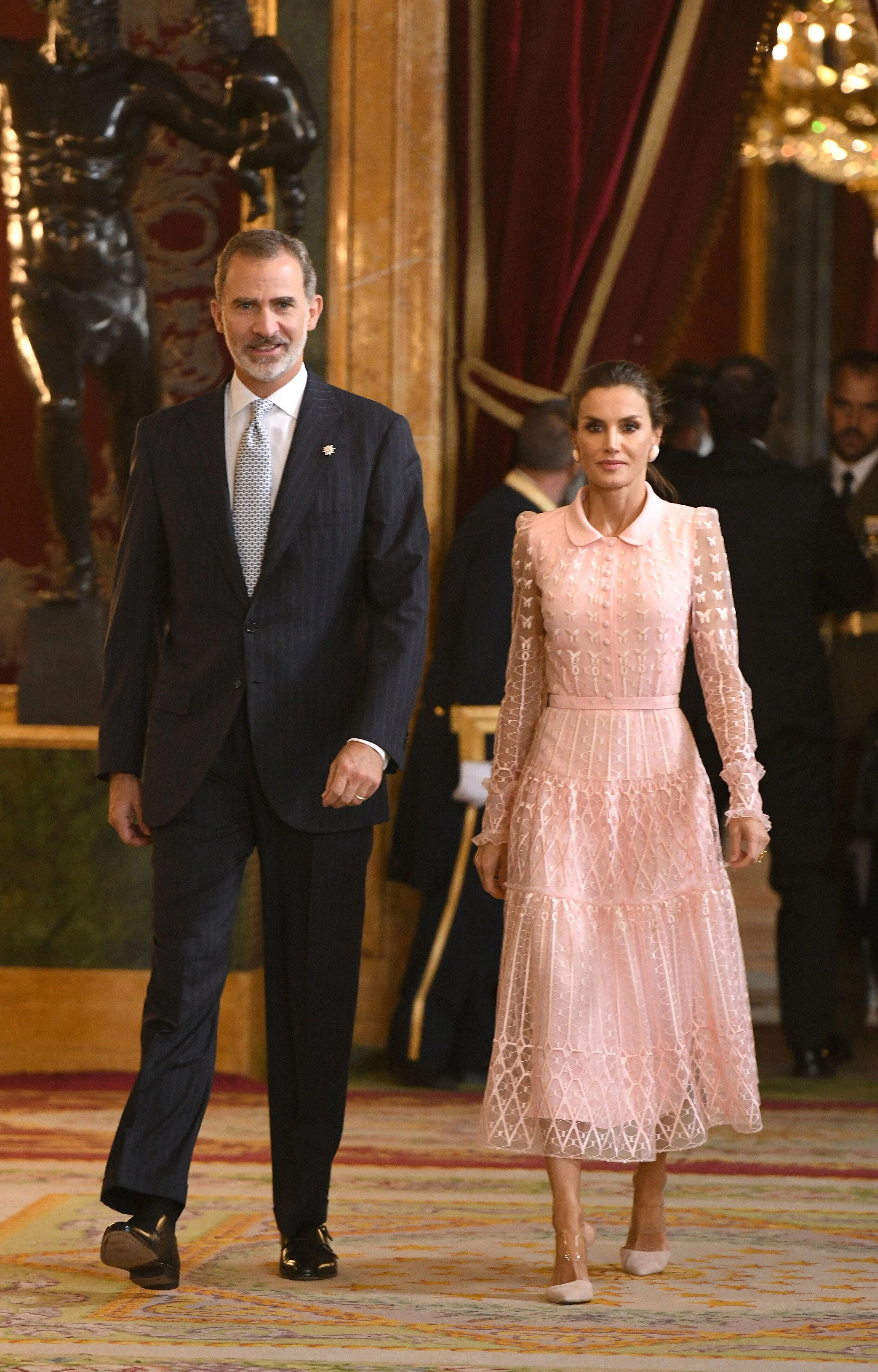 The Royal Family of Spain Attend National Day Military Parade 2019 ...