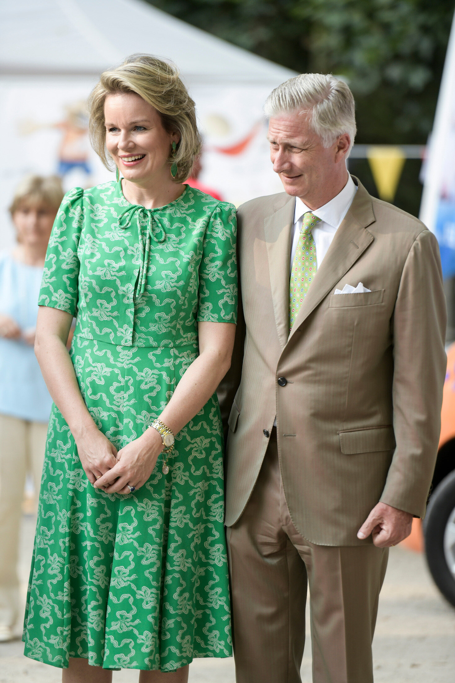 The King and Queen of Belgium Attend Parc Celebrations for National Day ...