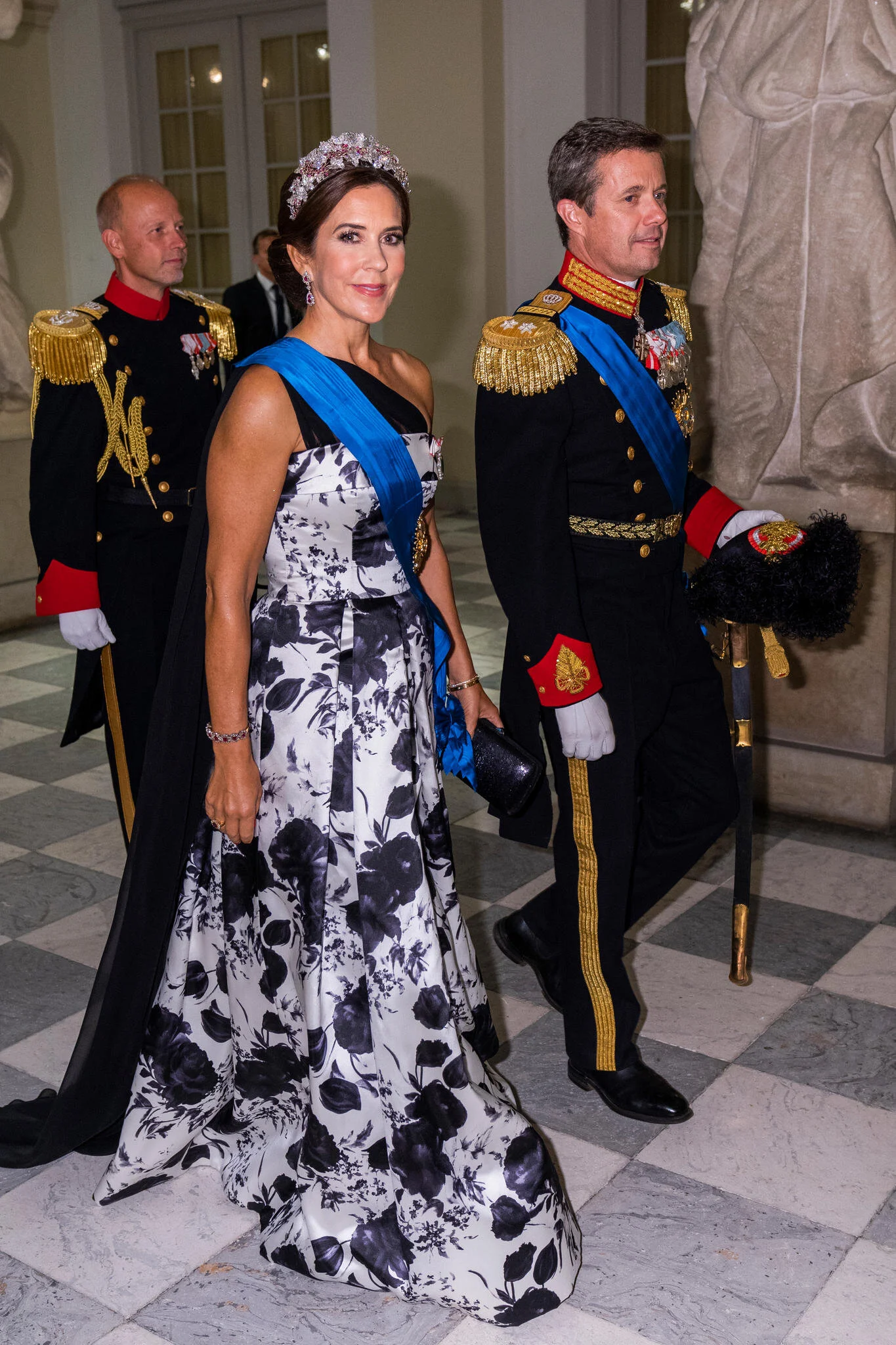 The Crown Prince and Crown Princess of Denmark Attend State Banquet in ...