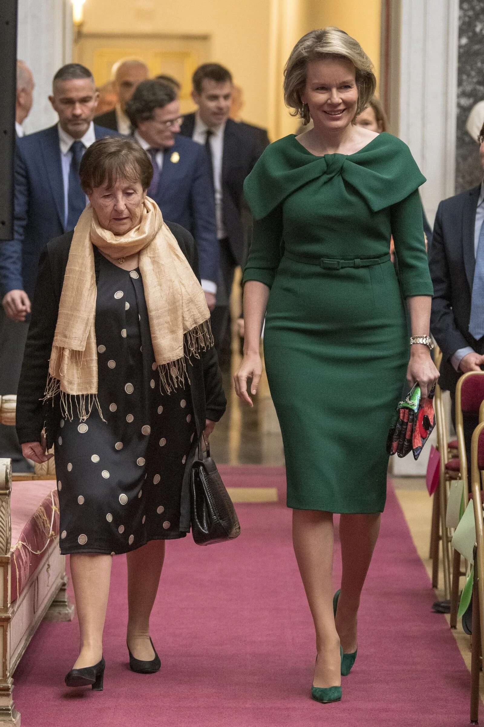Queen Mathilde Attends the Solemn Session of the Belgian Royal Academy ...