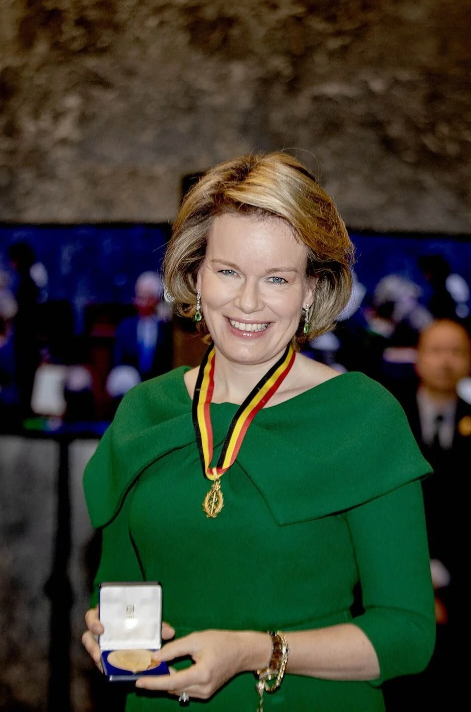 Queen Mathilde Attends the Solemn Session of the Belgian Royal Academy ...