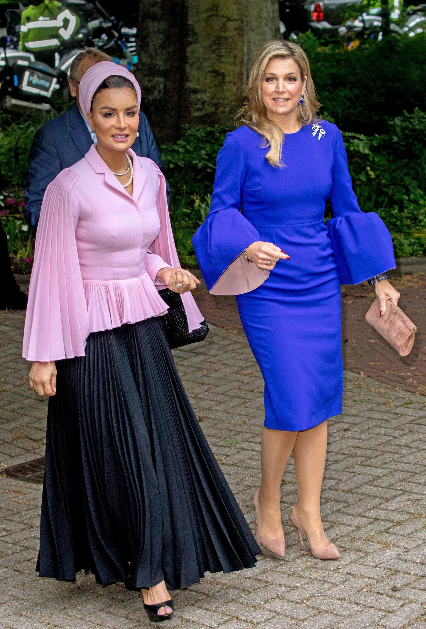 Queen Maxima and Sheikha Moza Attend Seminar on Protection & Education ...