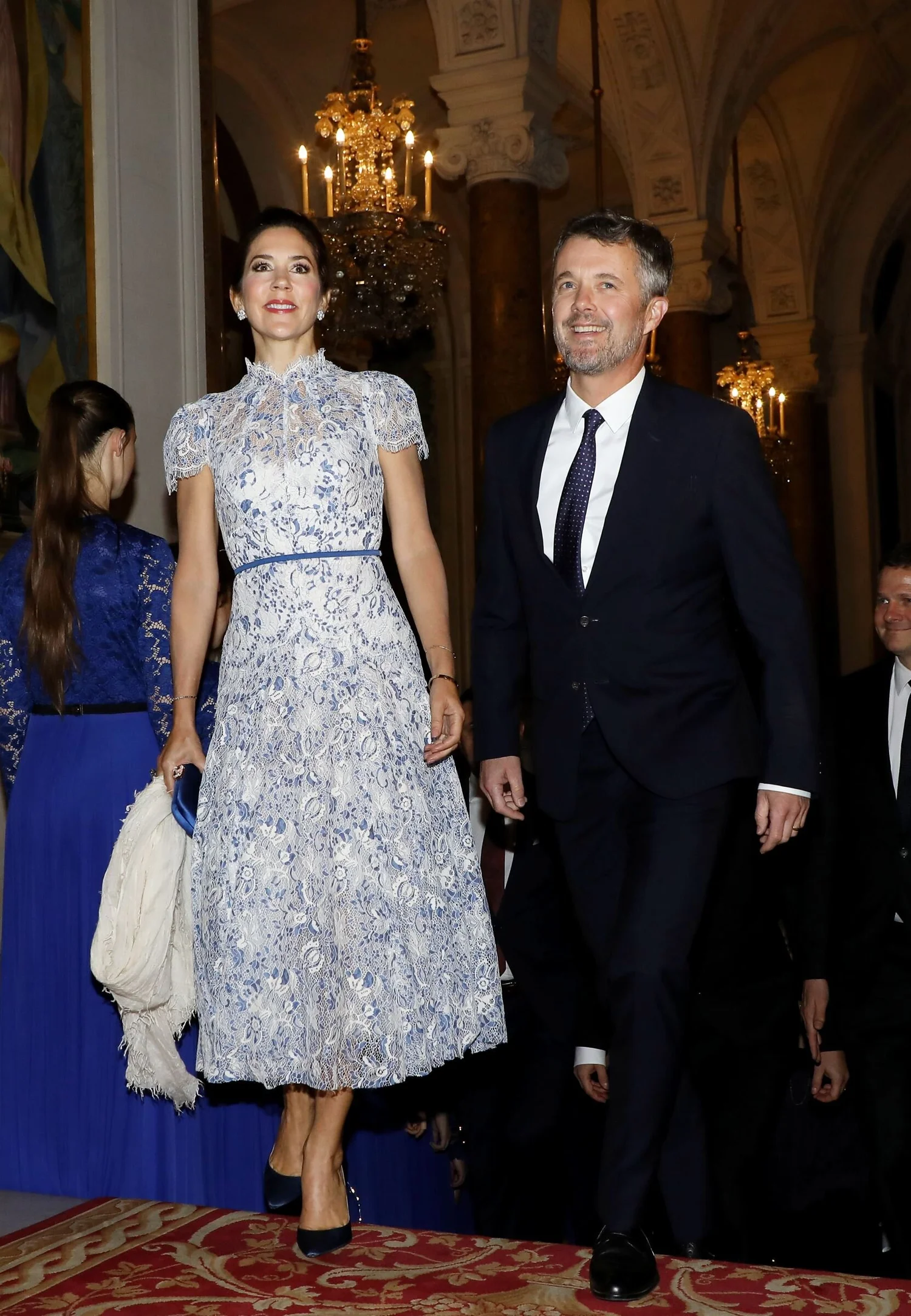 The Princes and Princesses of Denmark Attend Dinner at Hôtel de Ville ...