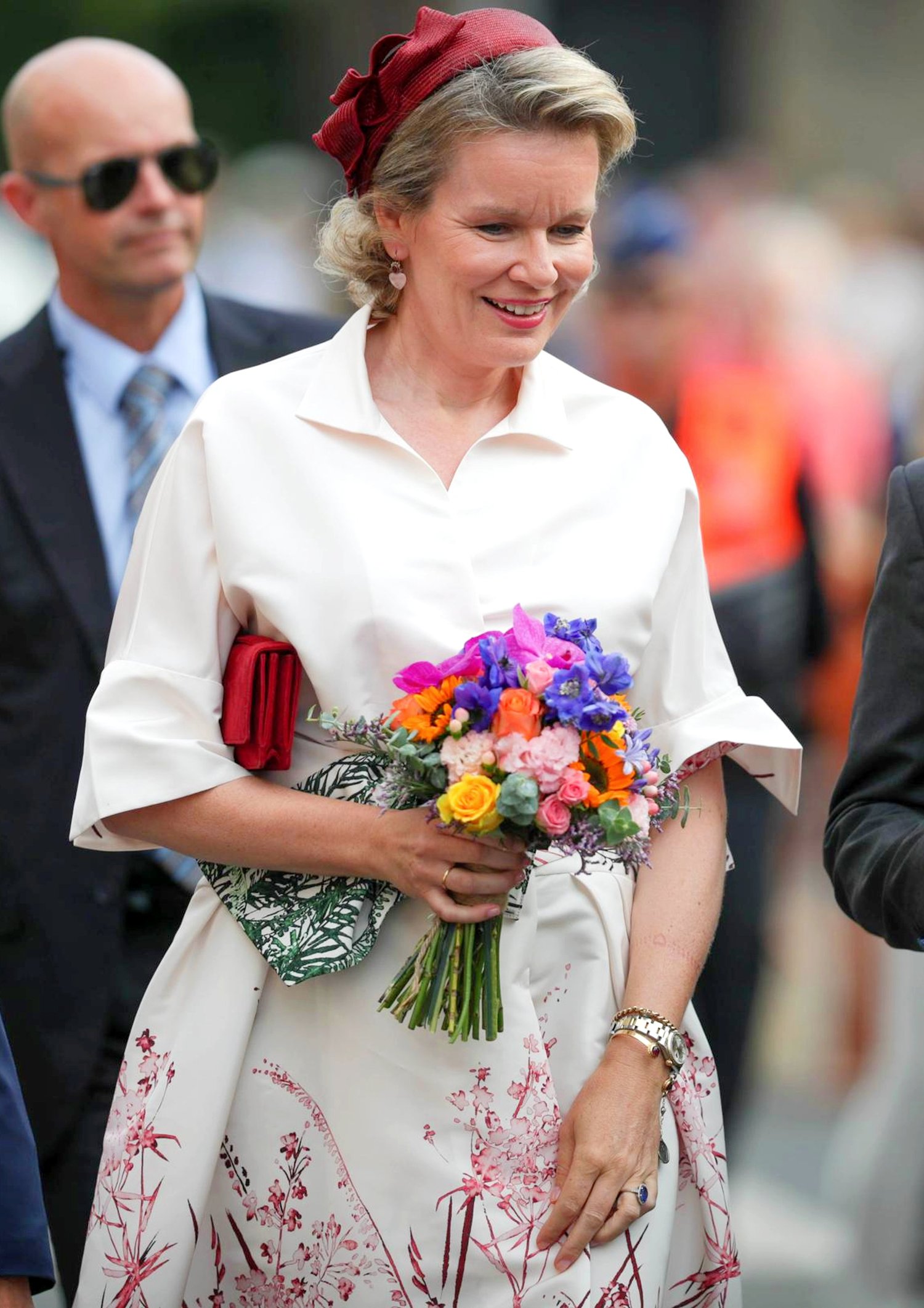 Queen Mathilde Attends the Coronation Procession in Tongeren — Royal ...