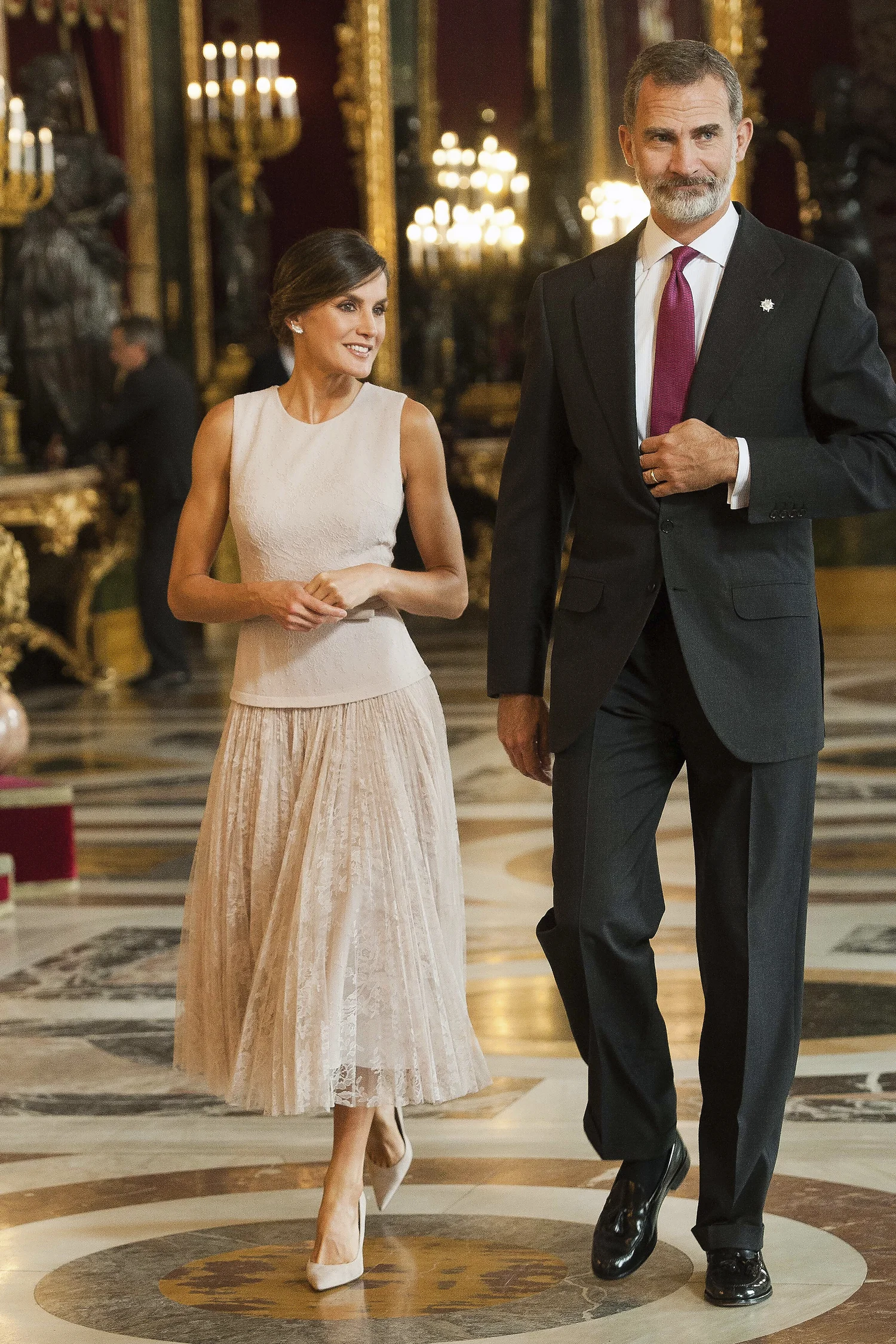 The Royal Family of Spain Attend National Day Military Parade 2018 ...