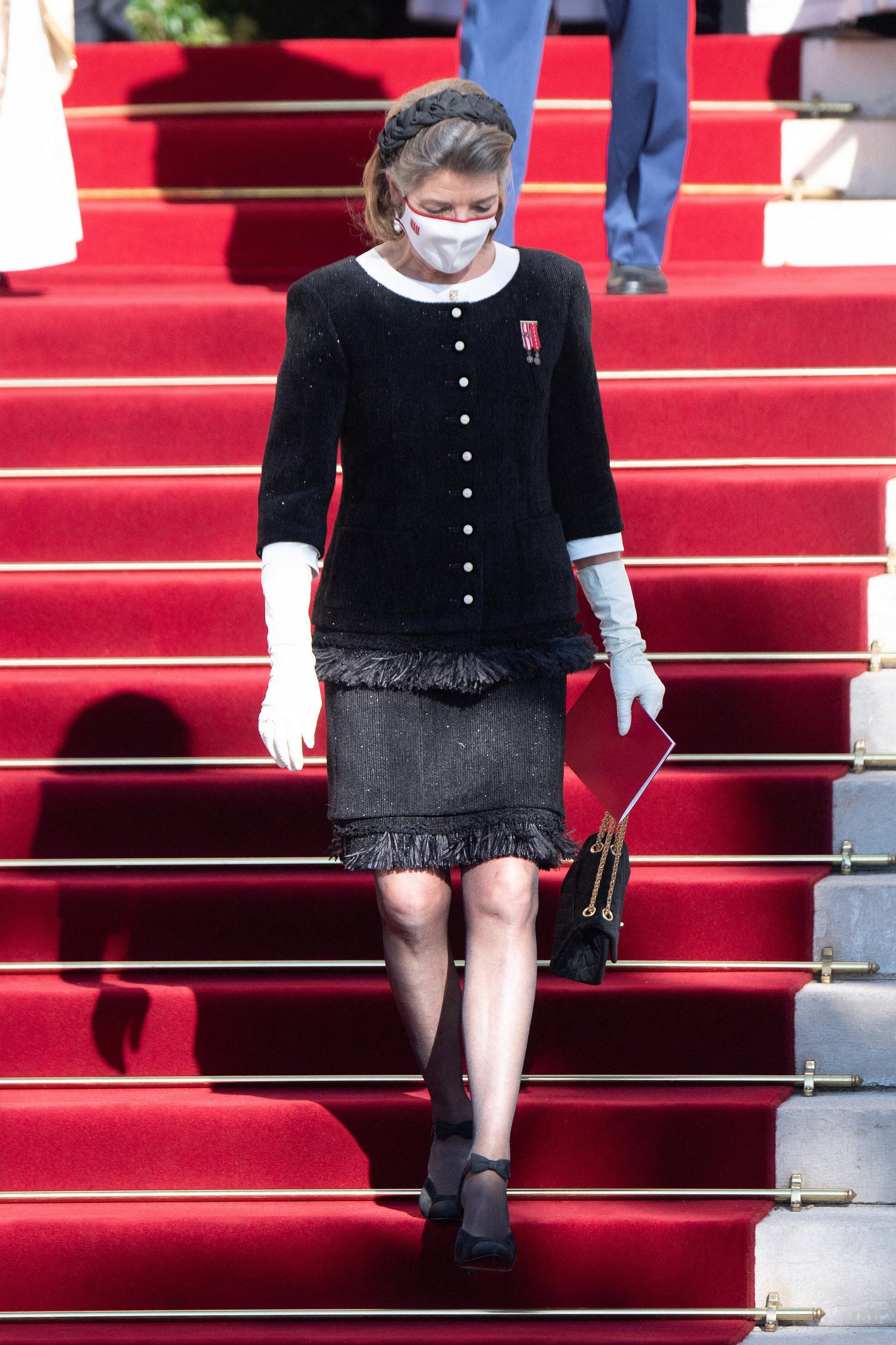 Princess Caroline Attends National Day 2020 Celebrations — Royal ...