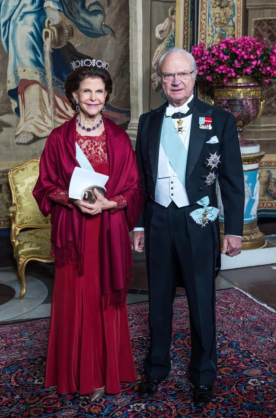 The King and Queen of Sweden Host Representationsmiddag — Royal ...