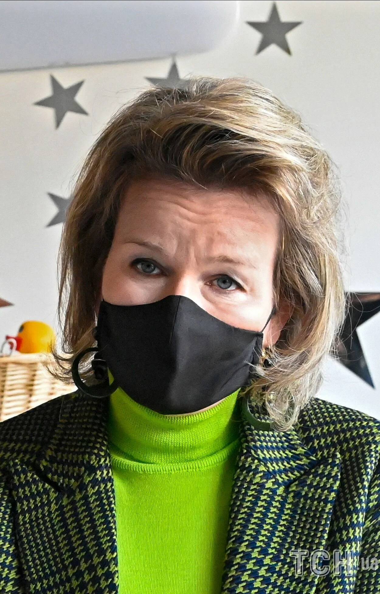 Queen Mathilde Visits Le Toboggan Centre for Girls — Royal Portraits ...