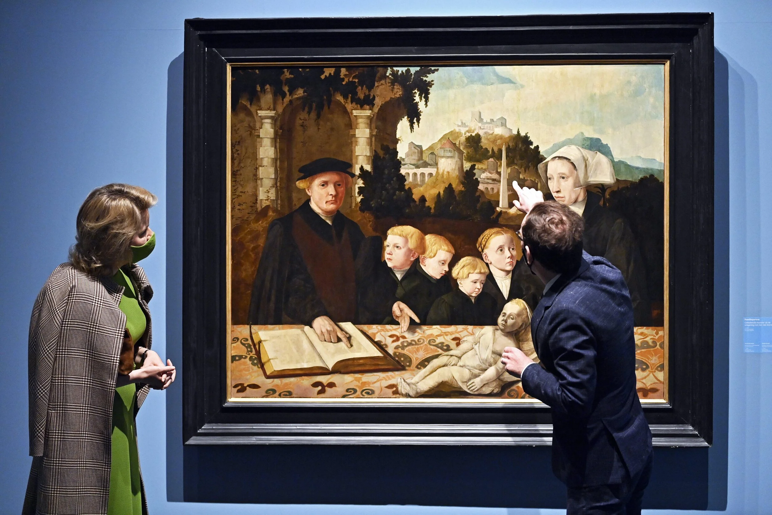 Queen Mathilde Visits Exhibition at Hof Van Busleyden Museum — Royal ...