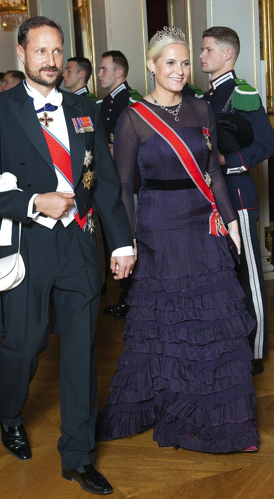 The Crown Prince and Crown Princess of Norway Attend Stortingsmiddagen ...