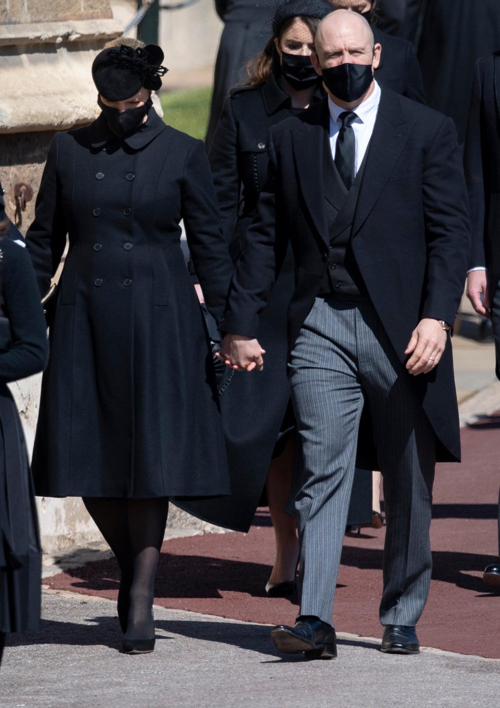 Zara Tindall Attends the Funeral of Prince Philip — Royal Portraits Gallery