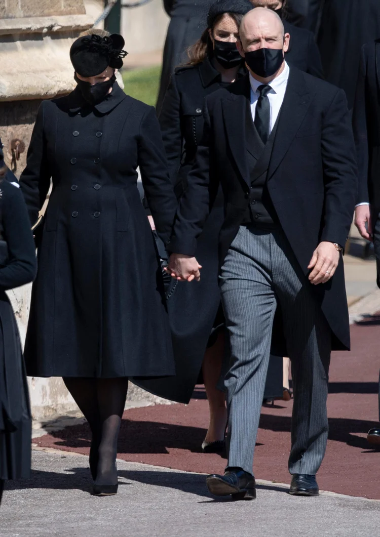 Zara Tindall Attends the Funeral of Prince Philip — Royal Portraits Gallery