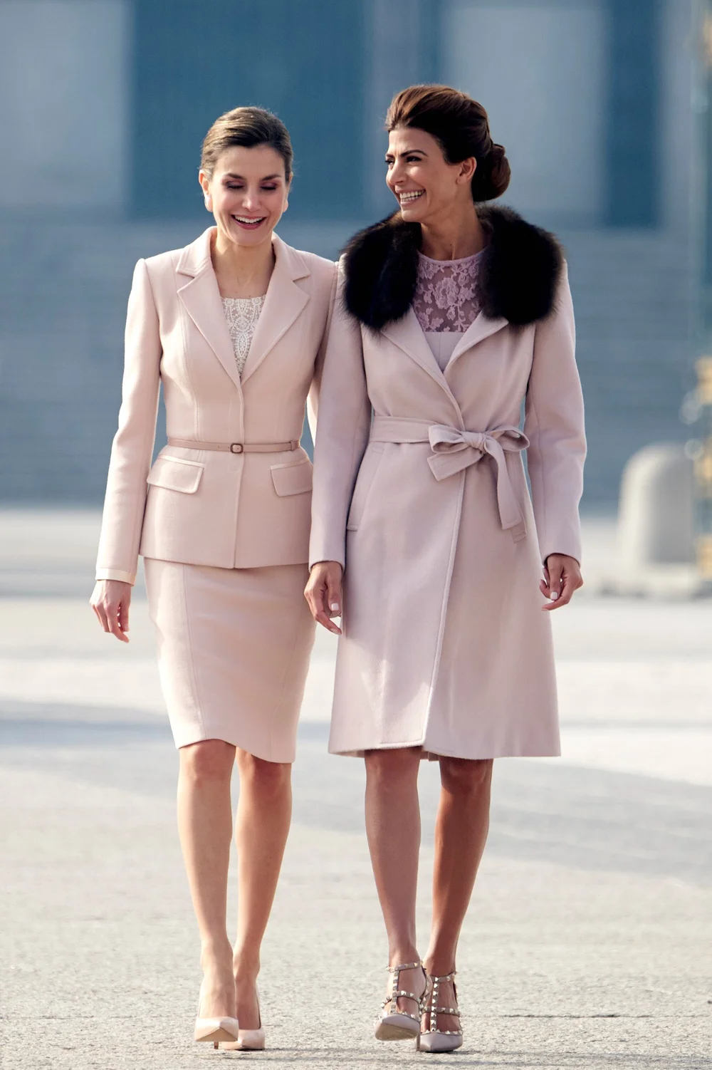 The King and Queen of Spain Welcome the President and First Lady of ...