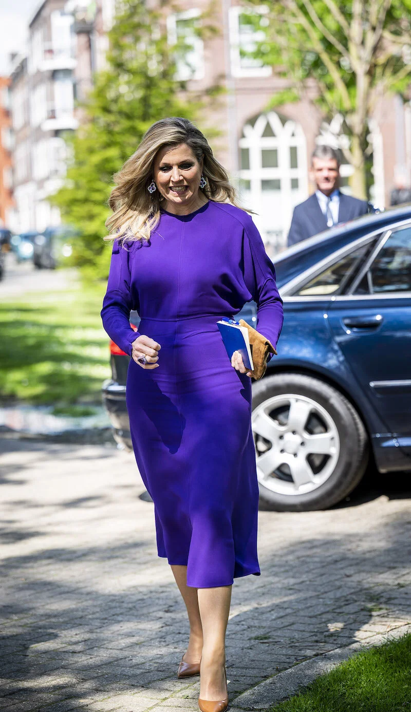 Queen Maxima Attends Eurovision Rehearsal — Royal Portraits Gallery