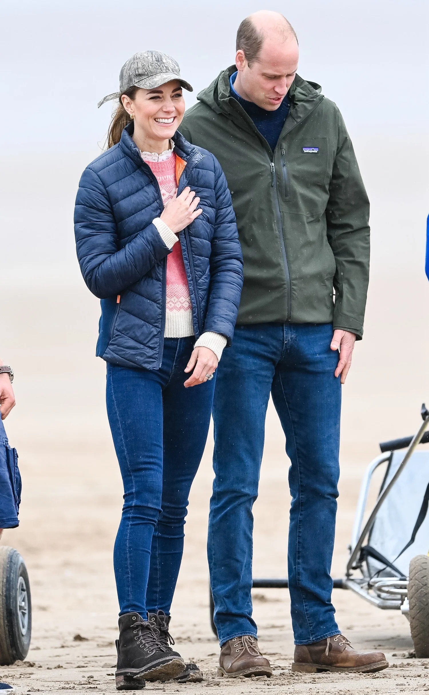 The Earl and Countess of Strathearn on West Sands Beach — Royal ...