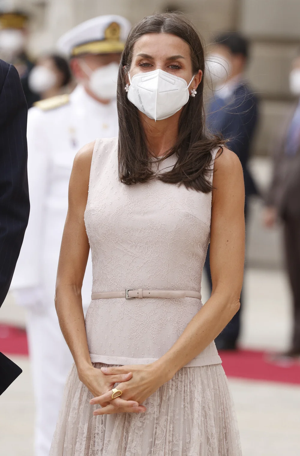 The King and Queen of Spain Welcome the President and First Lady of ...